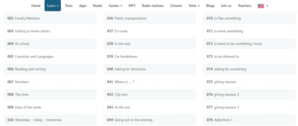 50languages Review: A Handy Interactive Phrasebook for Travelers | FluentU