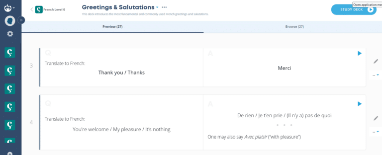 Brainscape Review: Shallow But Abundant Flashcard Language Courses ...