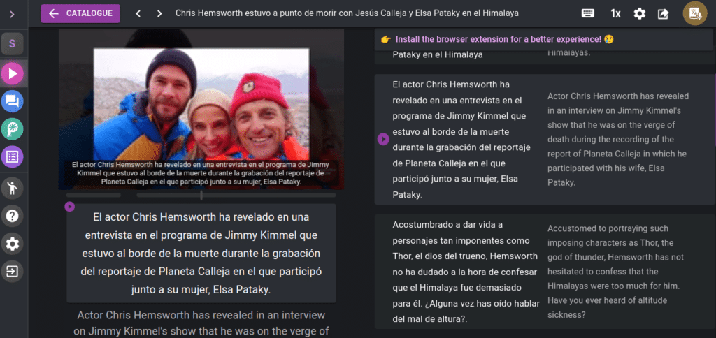 Language Reactor Review: Lots of Video Content but Some Learning Skills ...