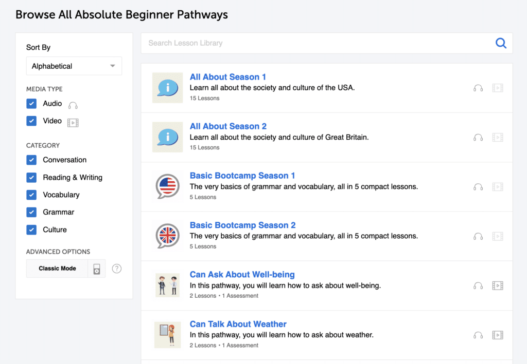 EnglishClass101 Review: Lots of Content, But Only Works If You Already ...