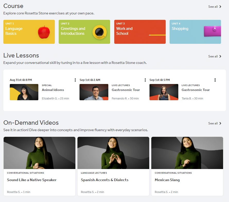 Rosetta Stone Spanish Review: Great for Beginners but Not Serious ...