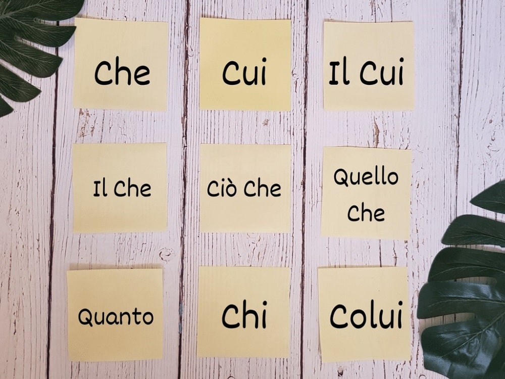 The 12 Most Common Italian Relative Pronouns | FluentU