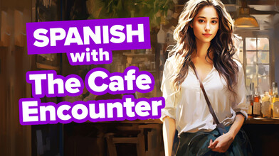 Beginner Spanish Conversation: The Café Encounter | FluentU